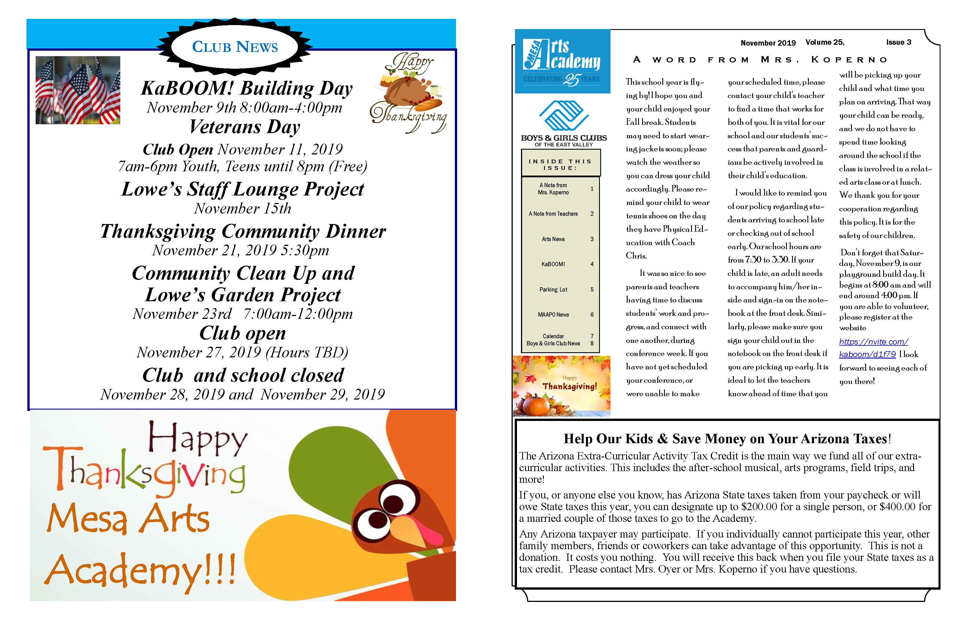 Newsletter November 2019 Mesa Arts Academy newsletter-november-2019-mesa-arts-academy